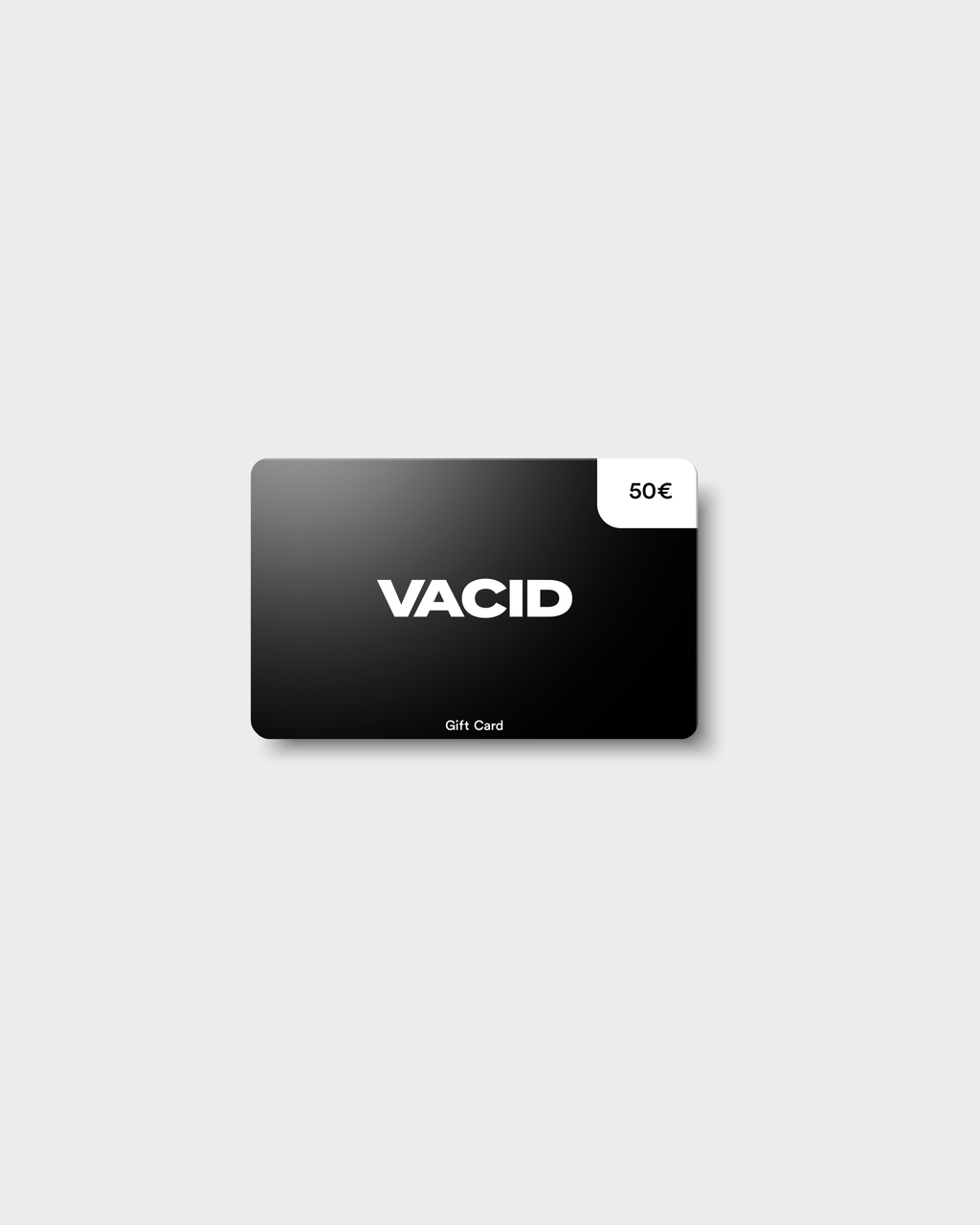 Vacid Geschenkgutschein 50